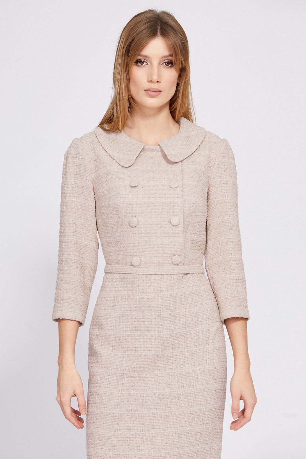 Платье 2551 бежевый EOLA купить в интернет магазине | в наличии